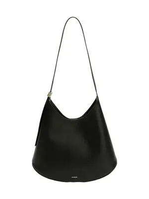 JIL SANDER Jil Sander Eldorado Medium Shoulder Bag Black