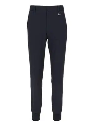 WOOYOUNGMI Belt Loop Casual Pants - Black