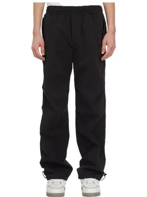 REPRESENT Elastic Waist Casual Pants - Black