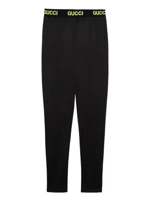 GUCCI Logo-print Waistband Leggings