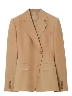 Burberry Single-breasted Tailored Jacket - No