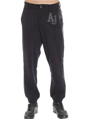 Emporio Armani Logo Jogger Pants - Black