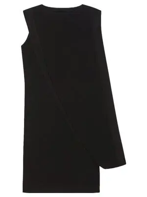 GIVENCHY Givenchy Crepe Sleeveless Dress With Draped Shawl Effect