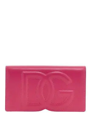 DOLCE & GABBANA Dolce & Gabbana Logo Embossed Shoulder Bag