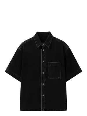 WOOYOUNGMI Cotton-blend Shirt - Black