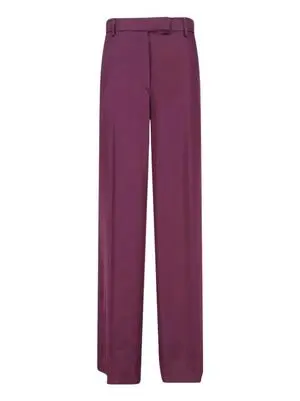 Dries Van Noten Pleated Wide-leg Trousers - Red