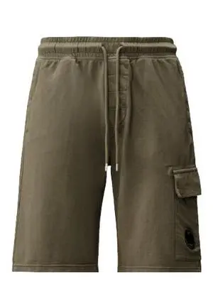 C.P. COMPANY Drawstring Waist Cargo Shorts - Gunmetal