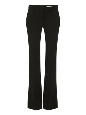 Alexander McQueen Tailored Flared Trousers - Black