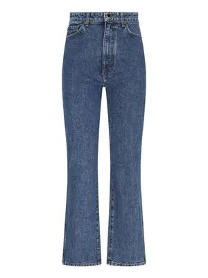 KHAITE Khaite Abigail Straight-Leg Jeans