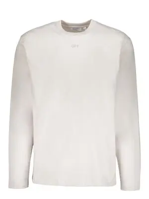 Off-White Brushed Arrows Long-sleeve T-shirt - Grey
