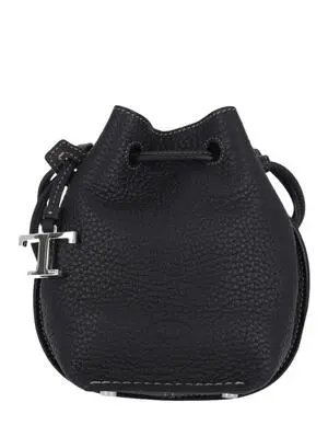 TOD'S Drawstring Bucket Bag - Black
