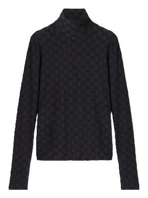 Gucci Gg Stretch Jersey T-shirt - Black