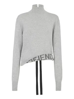 FENDI Fendi Long-Sleeved Knitted Pullover