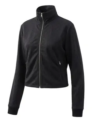 Gucci Gg Jersey Jacquard Zip Jacket - Black