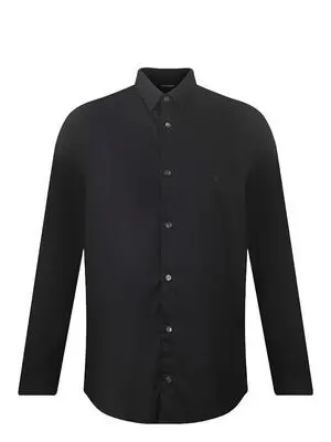 Emporio Armani Long-sleeved Shirt - Black