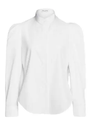 ALAÏA Alaia Poplin Puff Shirt