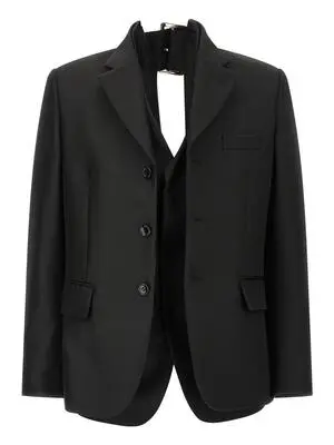 COMME DES GARÇONS Comme Des Garcons Double Layered Blazer
