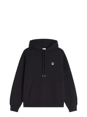Maison Kitsuné Fox Head Patch Hoodie - Black