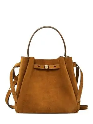 Tory Burch Romy Buckle Bag - Camel