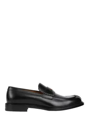 Gucci Web Detailed Loafers - Black