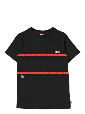 Gcds Chest Logo T-shirt - Black