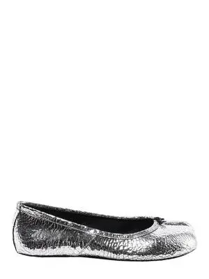 MAISON MARGIELA Tabi Split-toe Ballet Flats - Silver