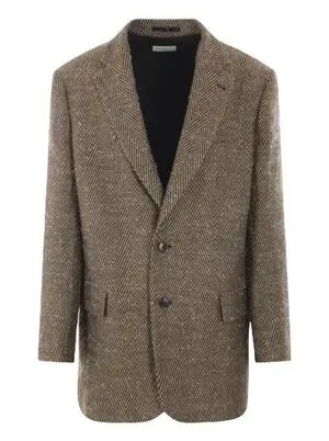 Dries Van Noten Single-breasted Blazer - Green