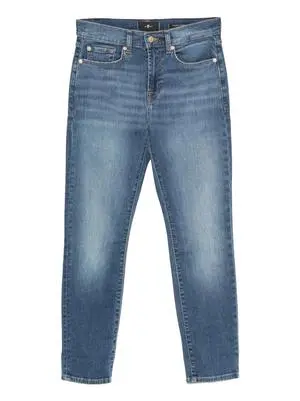 7 For All Mankind Straight-leg Jeans - Blue