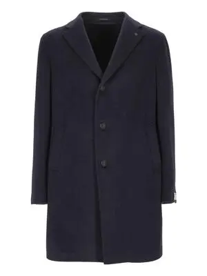 Tagliatore Long-sleeved Coat - Black