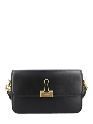 Off-White Logo Strap Satchel - Black