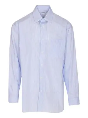 Bottega Veneta Bottega Veneta Stripe Poplin Shirt Blue/white