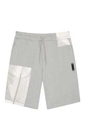 A-COLD-WALL* Wide-leg Shorts With Logo And Drawstring Waist - Gray
