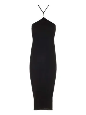 Amiri Rib Knitted Dress - Black