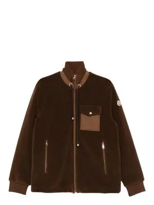 MONCLER Moncler High-Neck Long-Sleeved Knitwear With Zippered Pockets