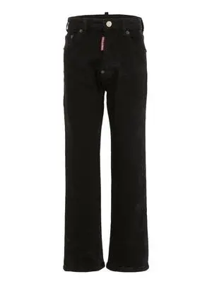Dsquared2 Initial Logo Detail Trousers - Black