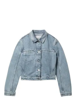 LANVIN Long Sleeve Denim Jacket - Light Blue