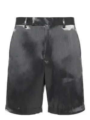 HELIOT EMIL Liquid Metal Shorts - Silver