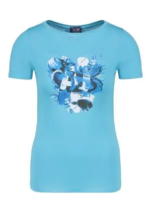 Emporio Armani Printed T-shirt - Blue