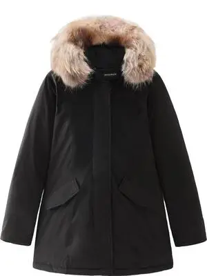 Woolrich Woolrich Arctic Parka With Raccoon Trim Black