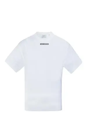 Burberry Logo Round Neck T-shirt - White