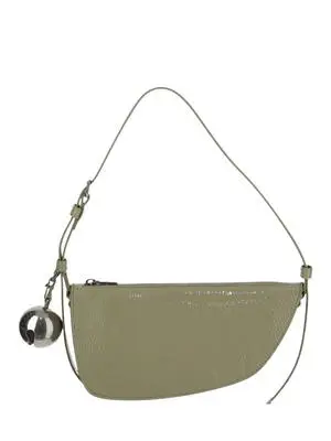 Burberry Mini Shield Bell Charm Shoulder Bag - Hunter