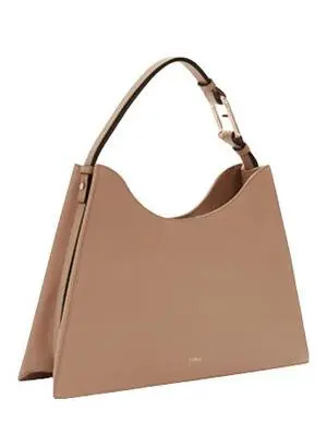 Furla Logo Shoulder Bag - Brown