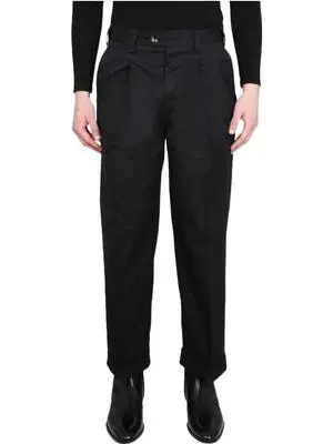 PT TORINO Tailored Trousers - Black