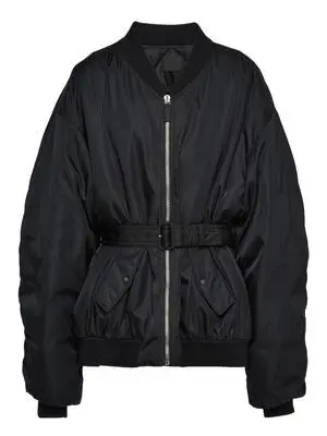 Prada Padded Bomber Jacket - Black