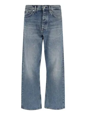 SUNFLOWER Loose Straight-leg Jeans - Darkbluevintage