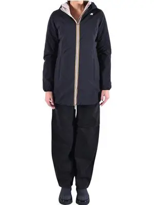 K-WAY Reversible Hooded Jacket - Black