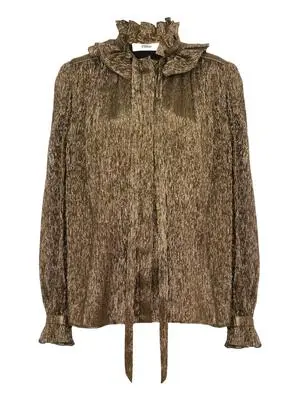 CHLOÉ Chloé Long Sleeve Frill Shirt