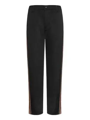 Valentino Garavani Logo Casual Pants - Navy Blue