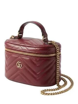 GUCCI Gucci GG Marmont Top Handle Handbag