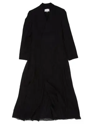 MAISON MARGIELA Long Sleeve Midi Dress - Black